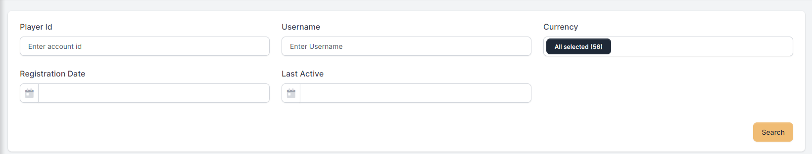 Player Search - Dragon Gaming - Support Portal